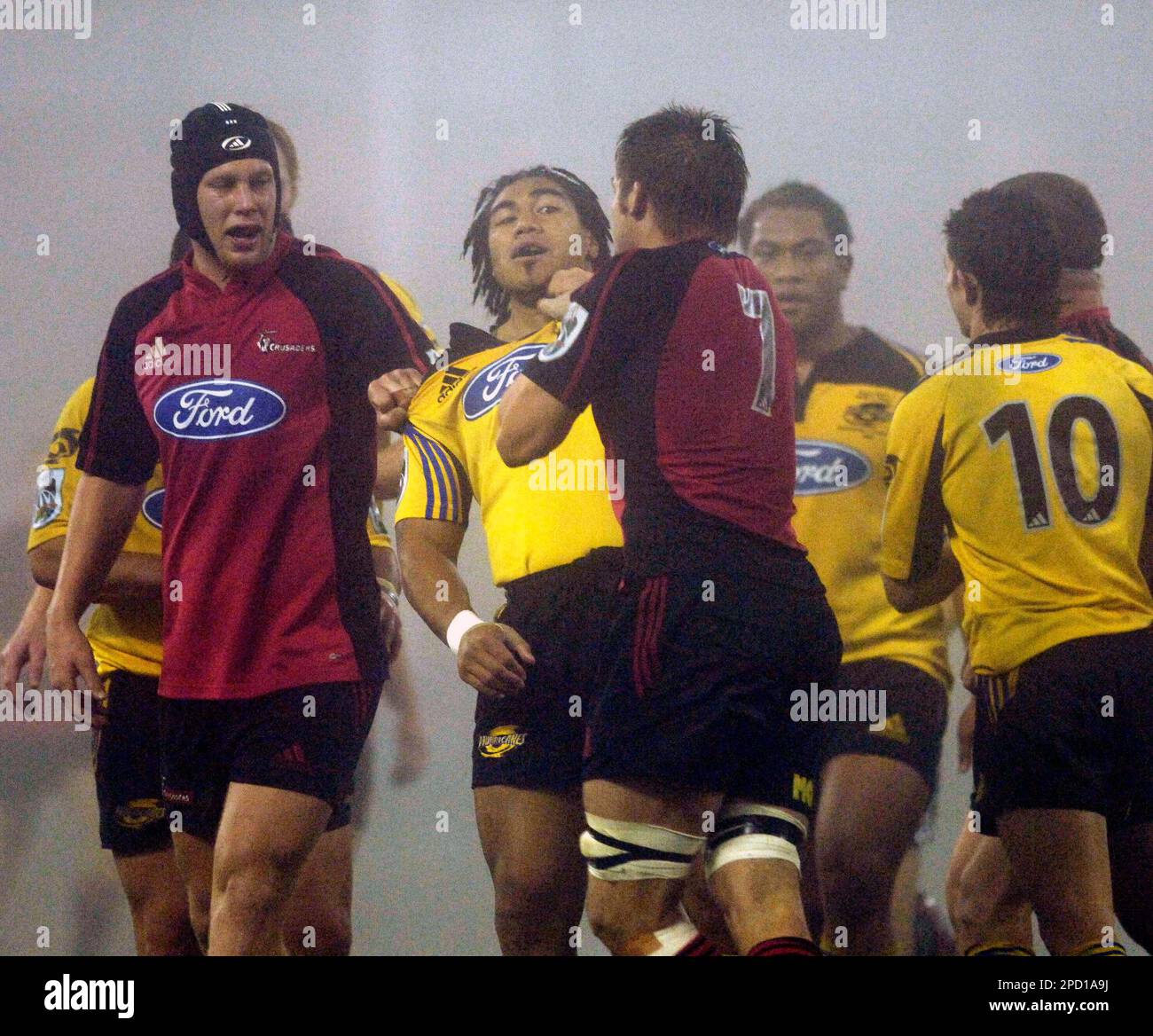 Hurricanes Ma'a Nonu and Crusaders Richie McCaw have a difference of ...