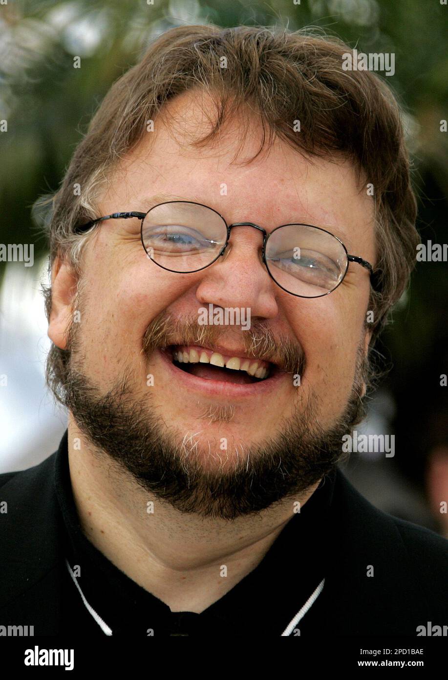 Director Guillermo del Toro poses during a photo call for the film "El ...
