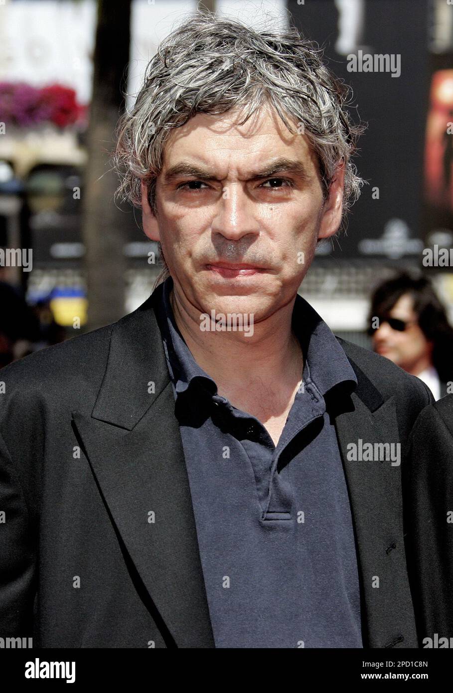 Portuguese director Pedro Costa arrives for the screening of the film ...
