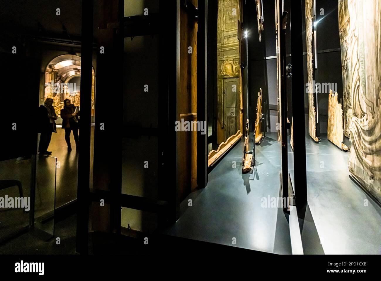 Scenery theater and monumental stage decoration were used in the ...