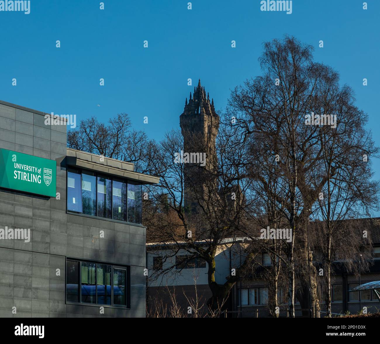 The University Of Stirling in Stirling in Scotland Stock Photo - Alamy