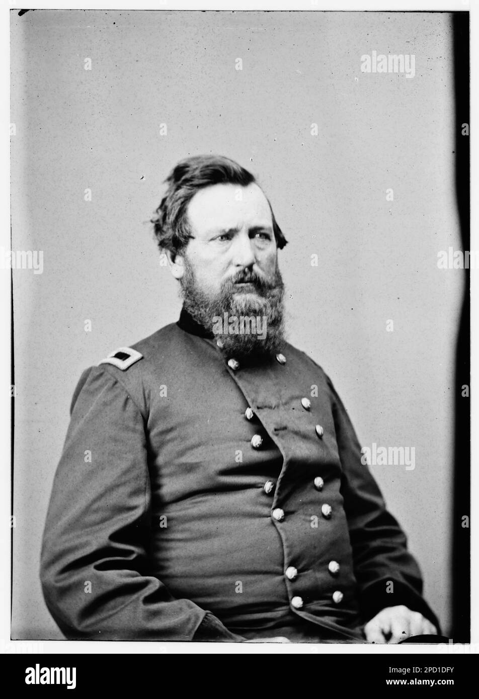 General Charles R. Woods, Colonel of 76th Ohio Inf.. Civil war ...