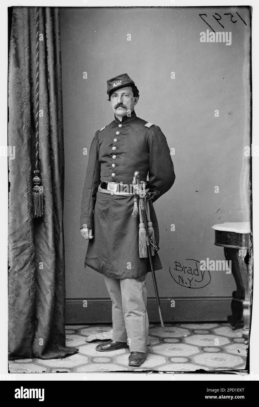 Captain James D. Hawes, 133rd New York. Civil war photographs, 1861 ...