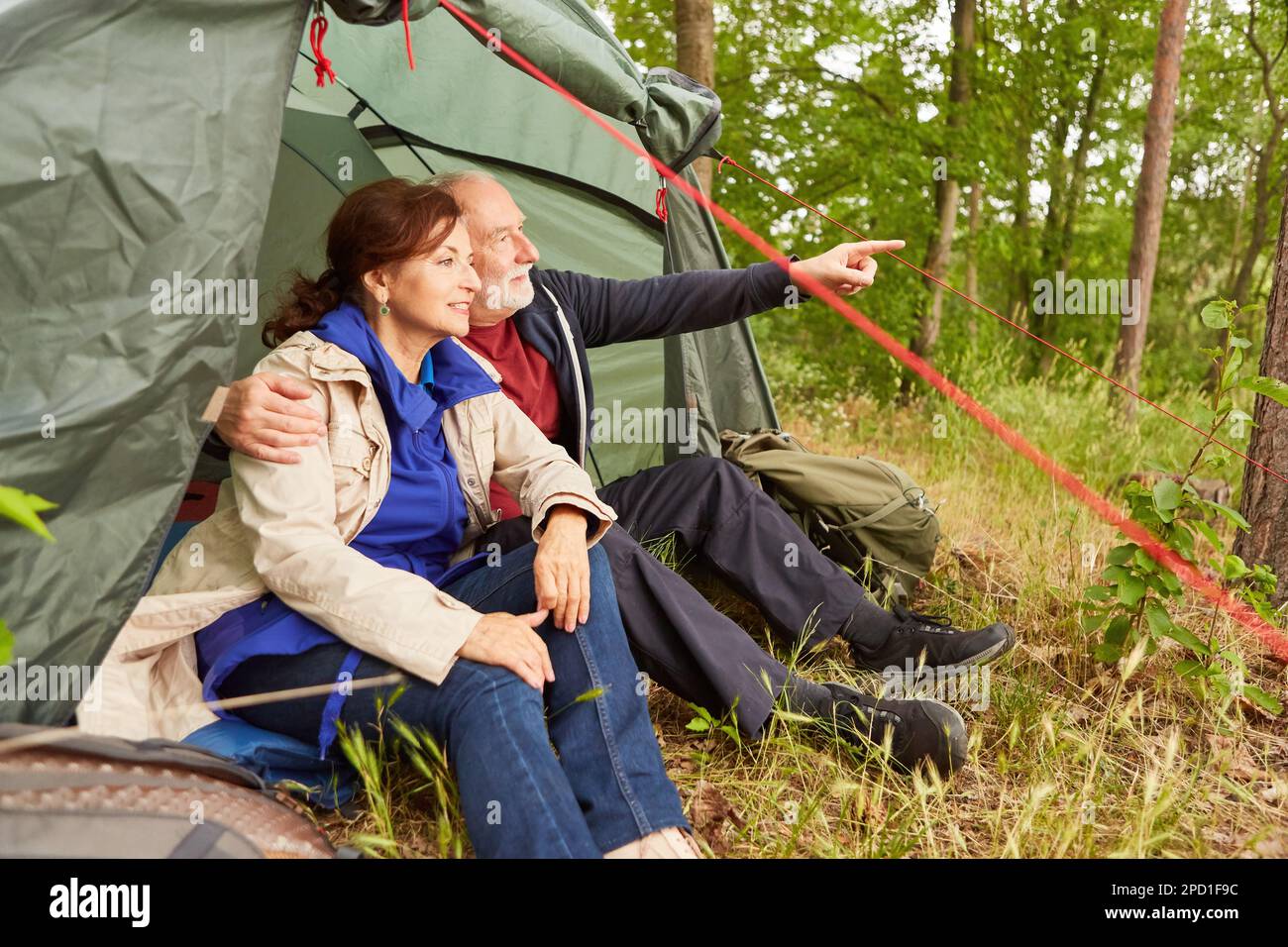 Two man tent hi-res stock photography and images - Alamy