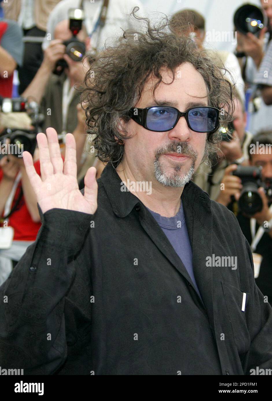 U.S. director Tim Burton attends a photo call at the 59th International ...