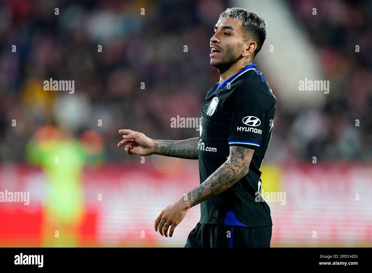 Angel Correa of Atletico de Madrid during the La Liga match between ...