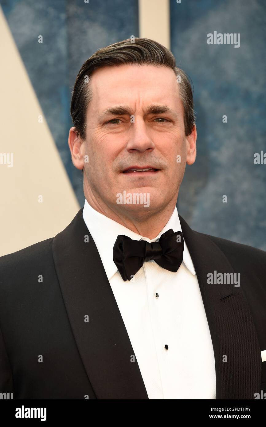 Beverly Hills, USA. 12th Mar, 2023. Jon Hamm at the 2023 Vanity Fair ...