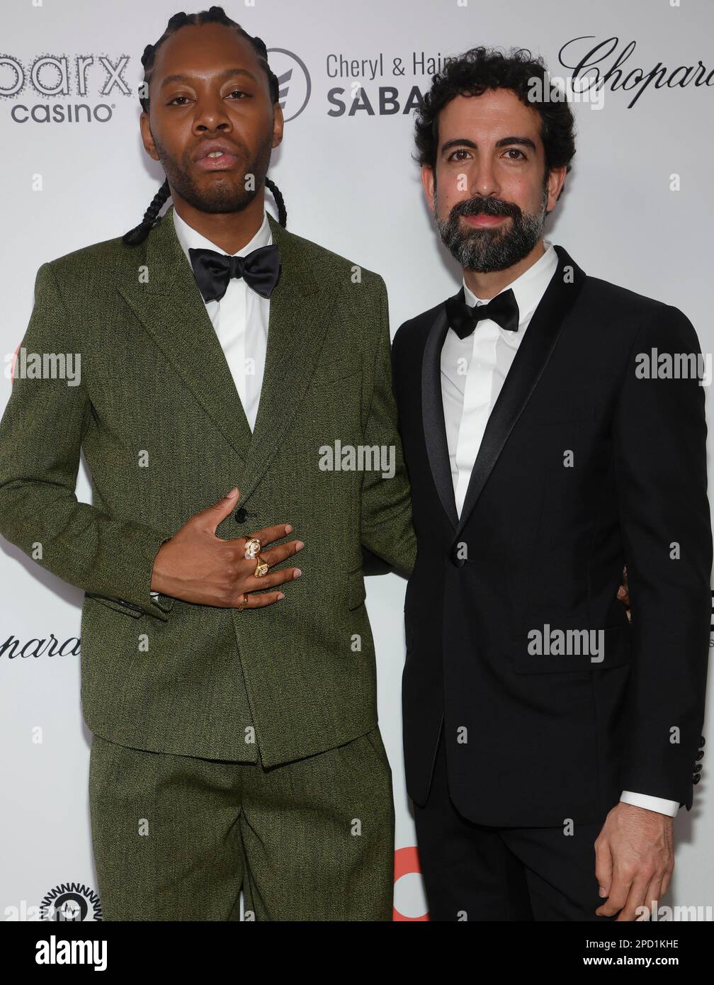 West Hollywood, Ca. 12th Mar, 2023. Jeremy O. Harris and Arvand ...