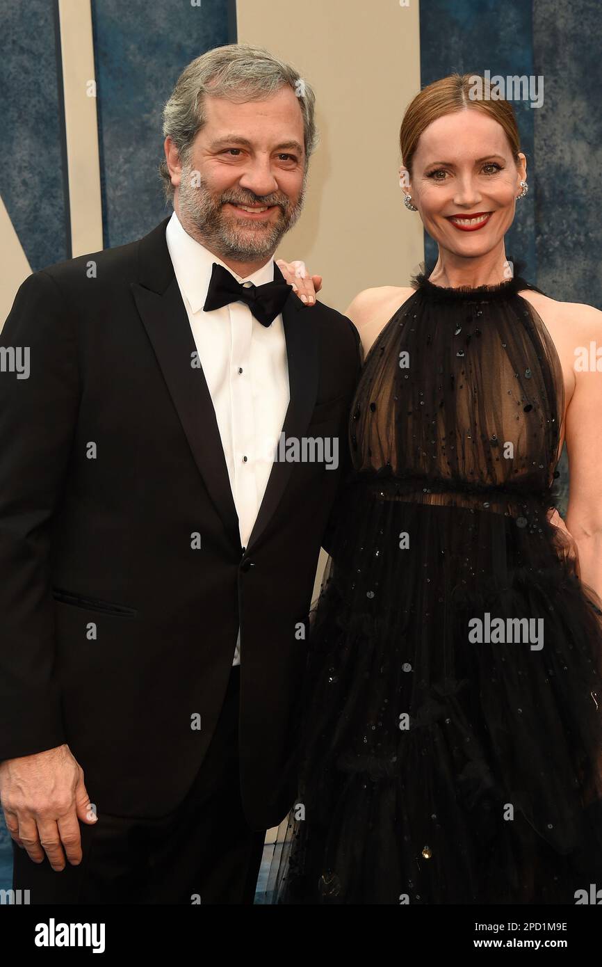 Beverly Hills, USA. 12th Mar, 2023. Judd Apatow Leslie Mann at the 2023 ...