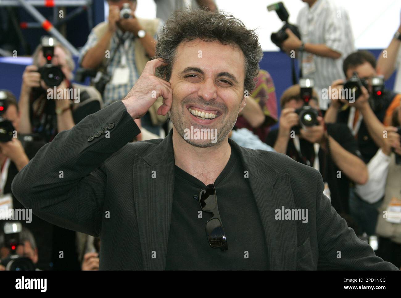 French actor Gilbert Melki poses during a photo call for the film "La ...