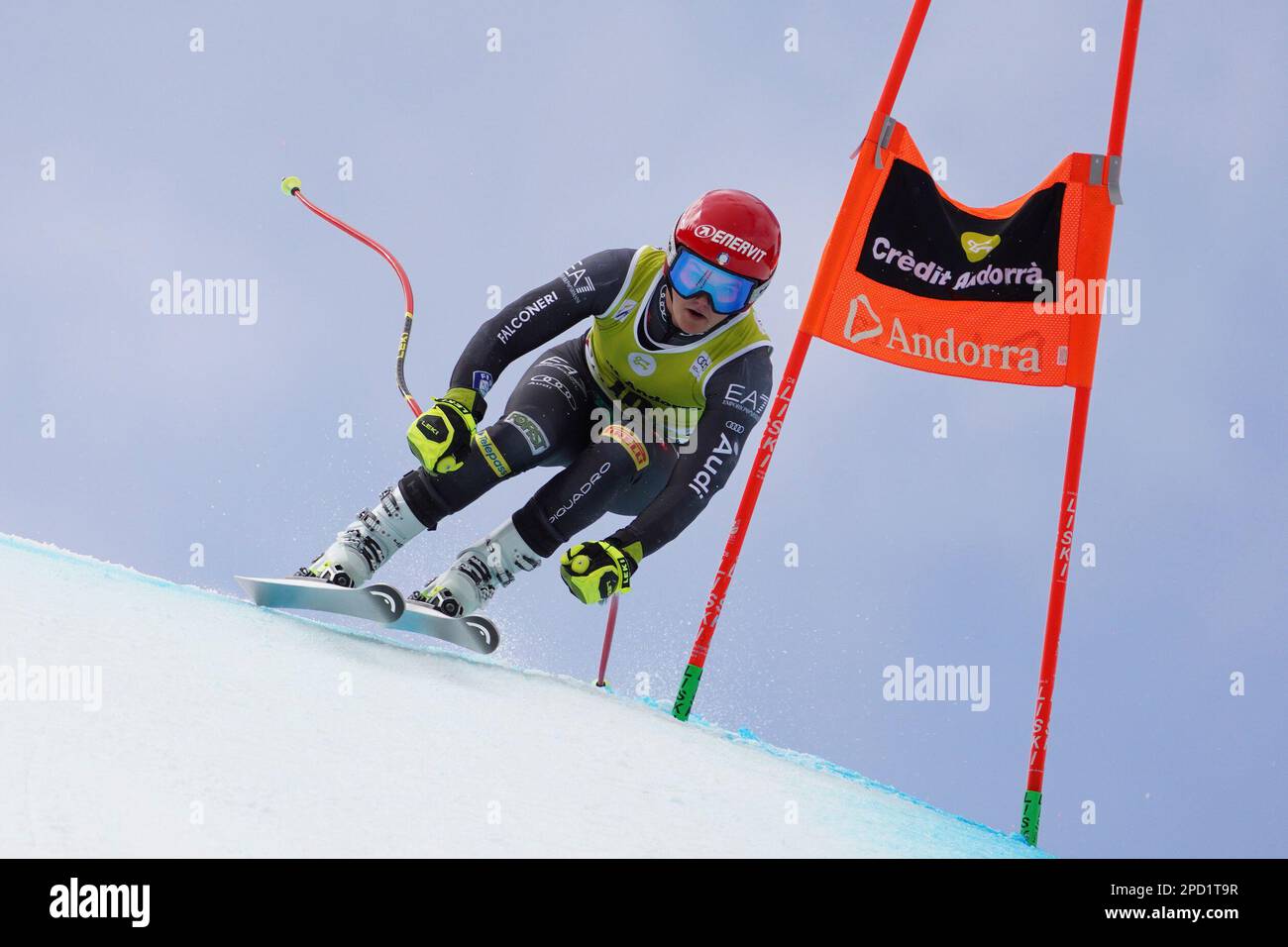 Italy's Laura Pirovano speeds down the course during an alpine ski ...