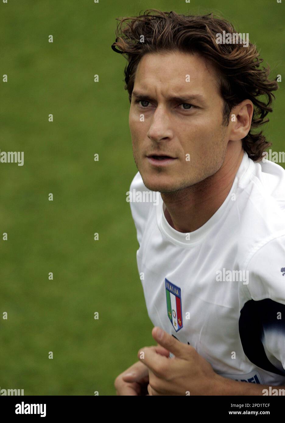 Francesco Totti Long Hair