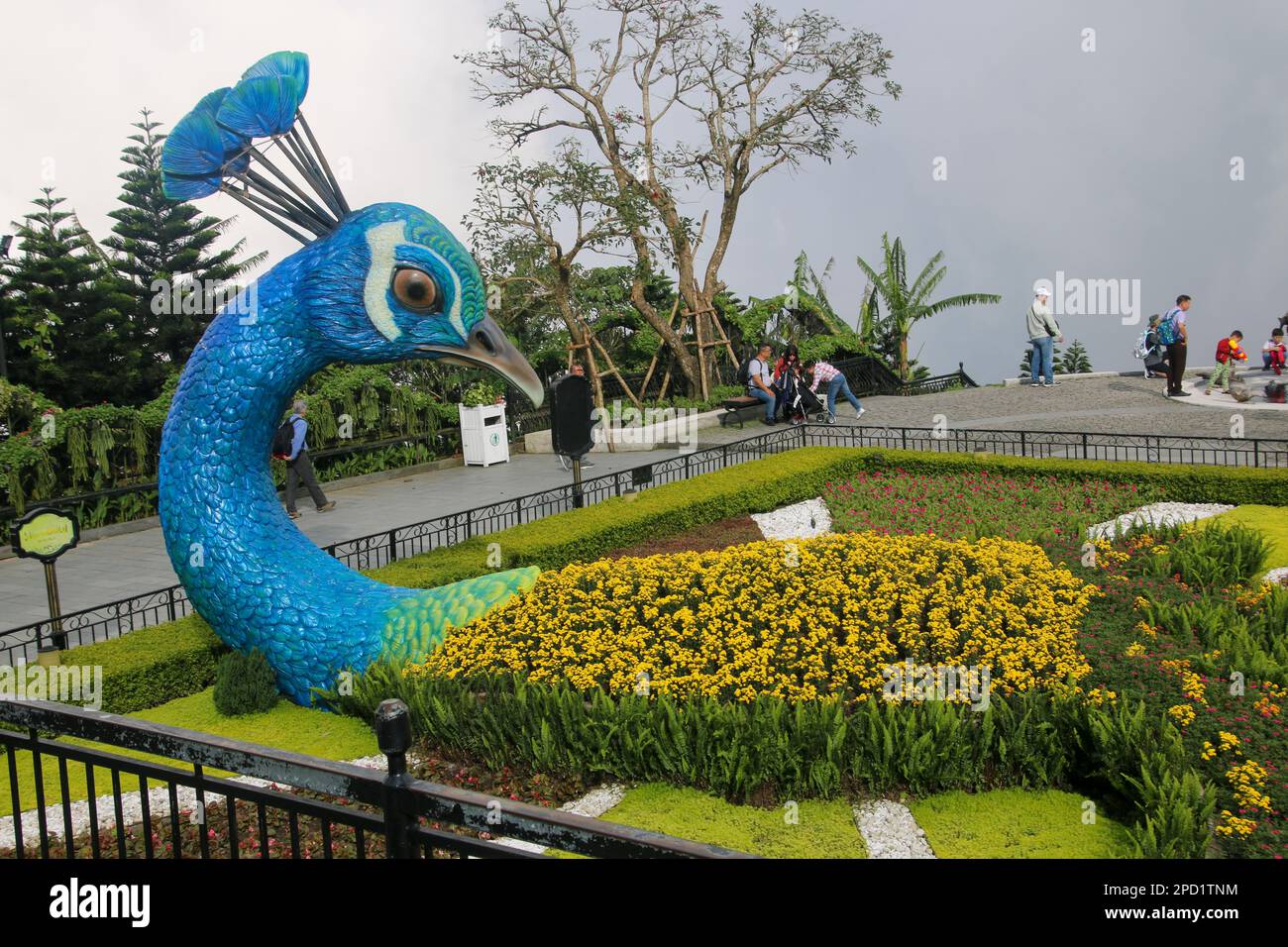 Sun World is the amusement Park at the top of Ba Na Hills, Vietnam ...