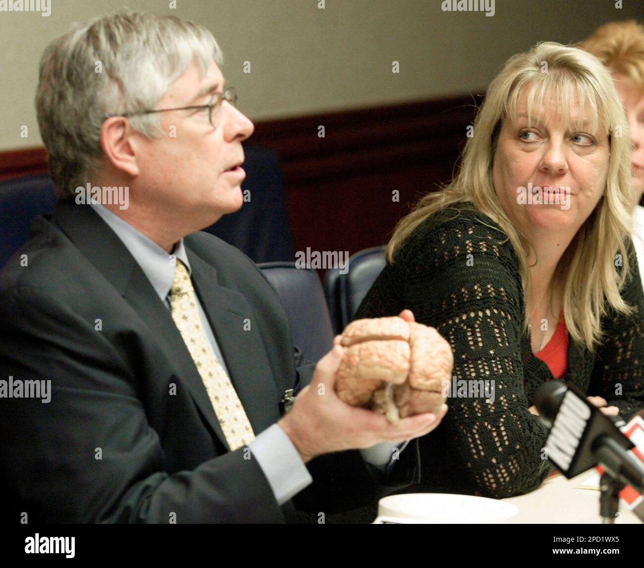 Michelle Reeves, right, mother of 17-year-old Ashley Reeves who was ...