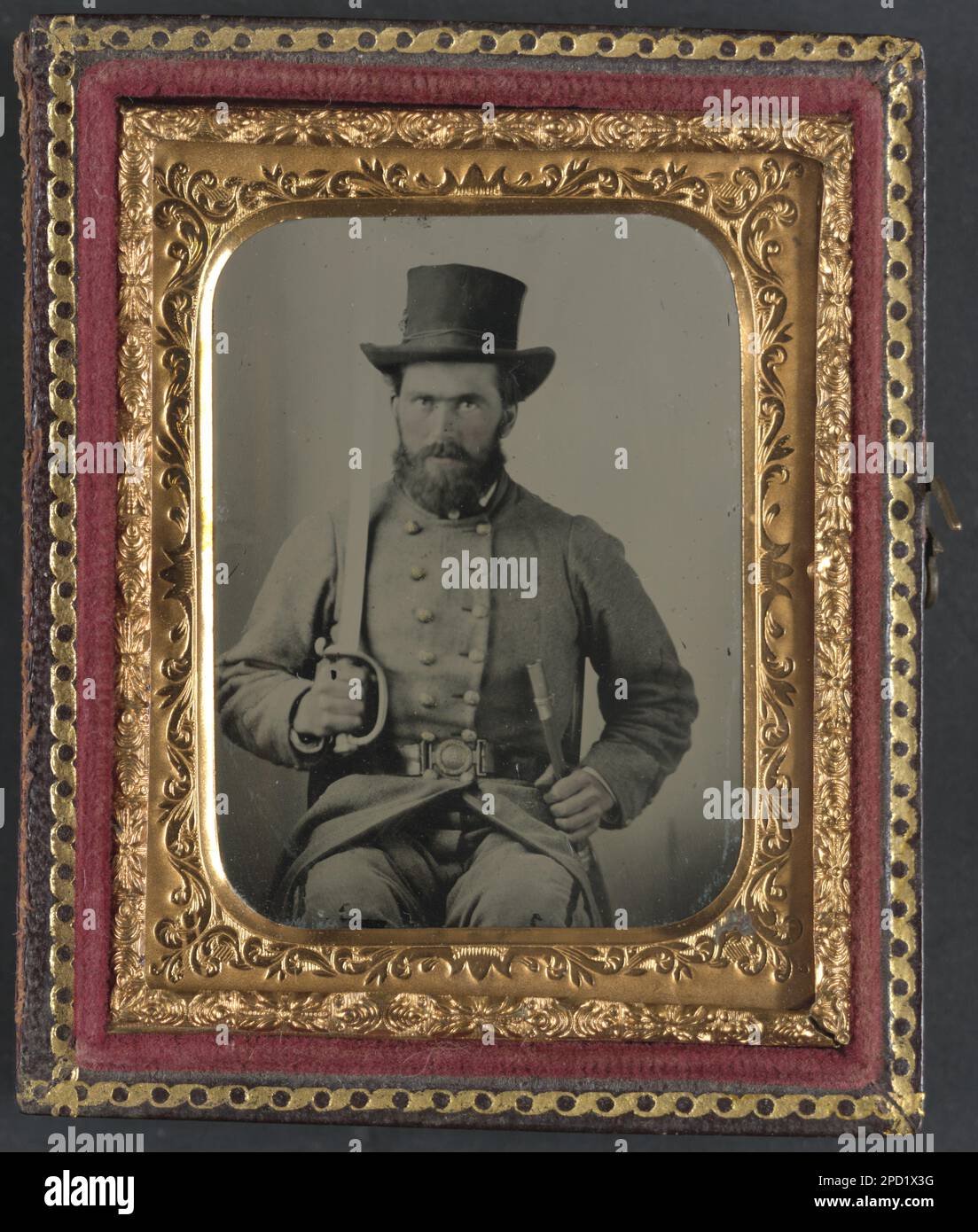 William gamble civil war hi-res stock photography and images - Alamy