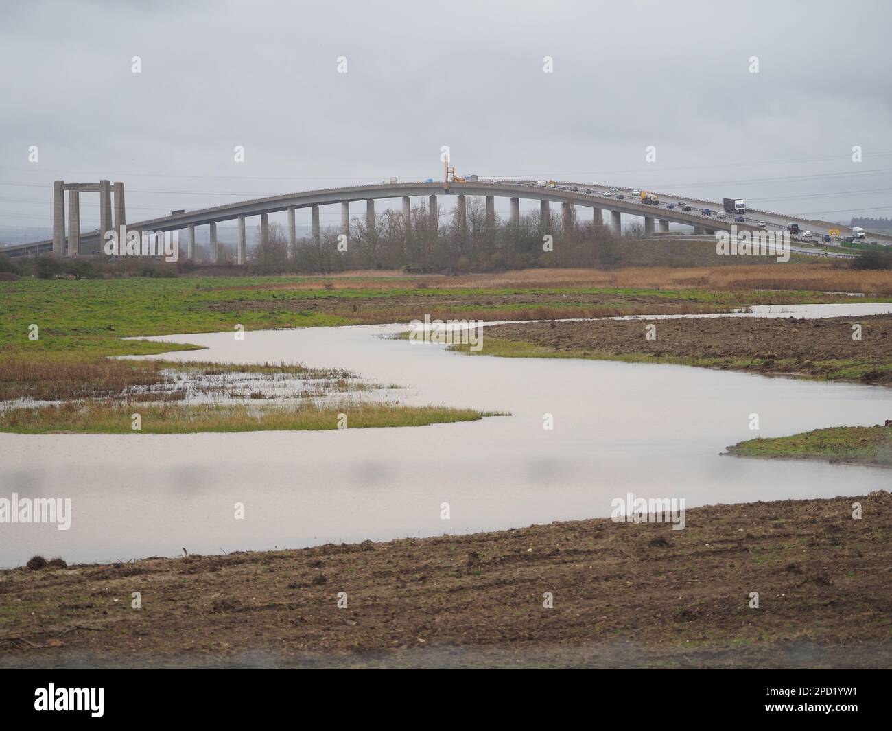 Elmley, Kent, UK. 14th Mar, 2023. A safety inspection of the Sheppey ...