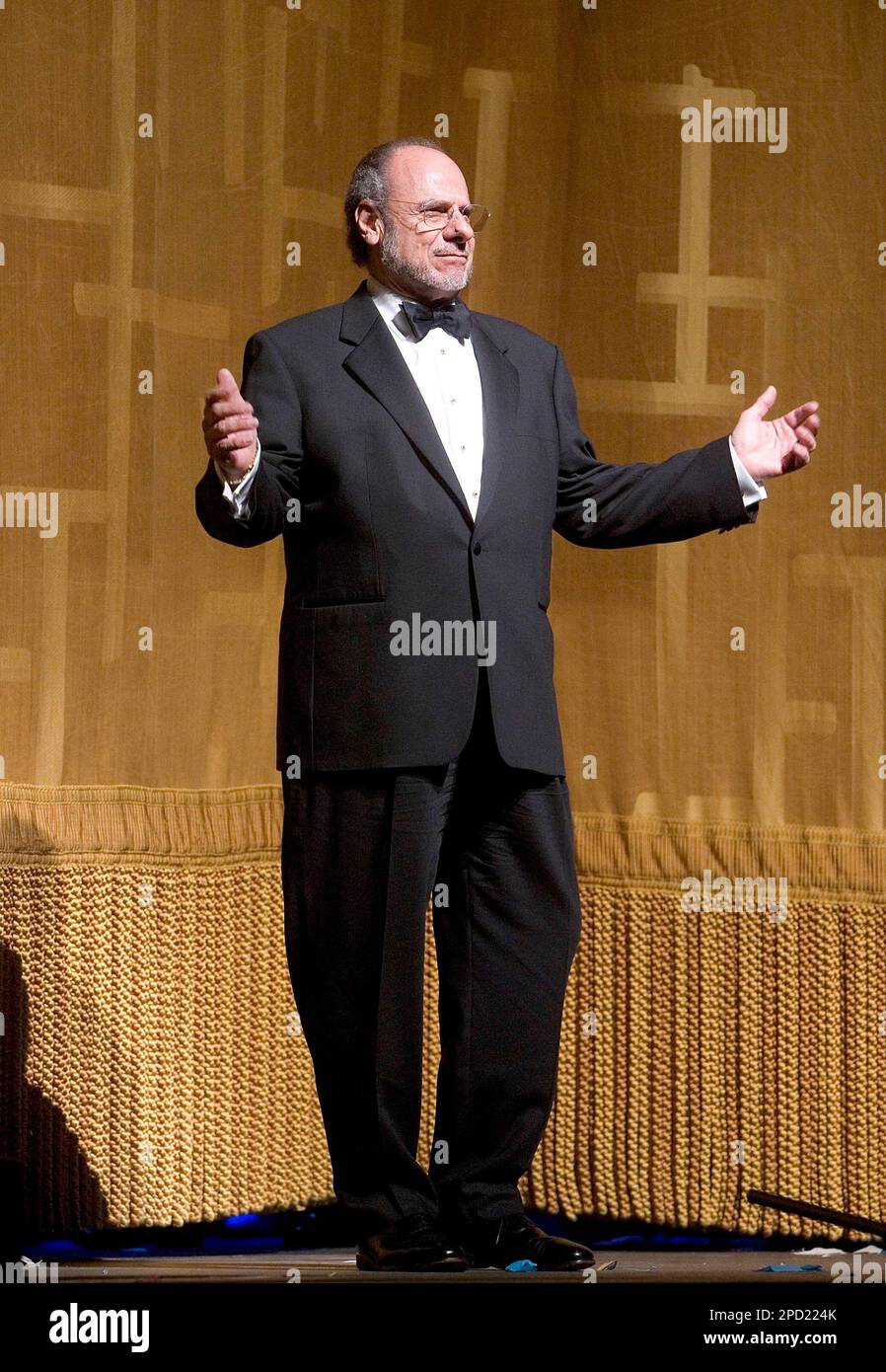 Joseph Volpe, General Manager of the Metropolitan Opera takes a final ...