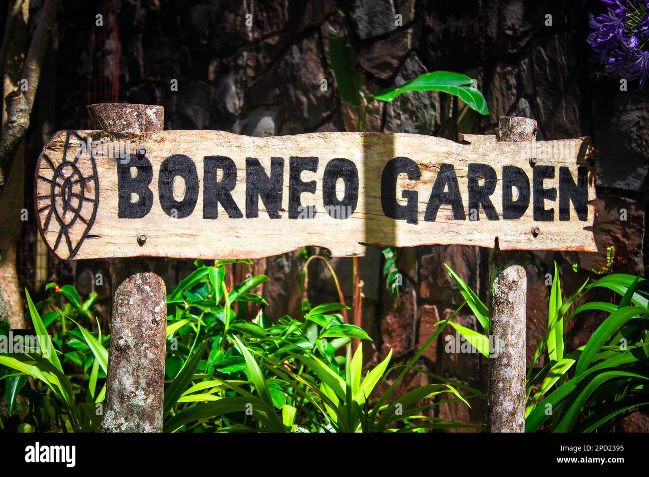 Kundasang, Sabha, Malaysia - February 22, 2023: Borneo Garden in ...
