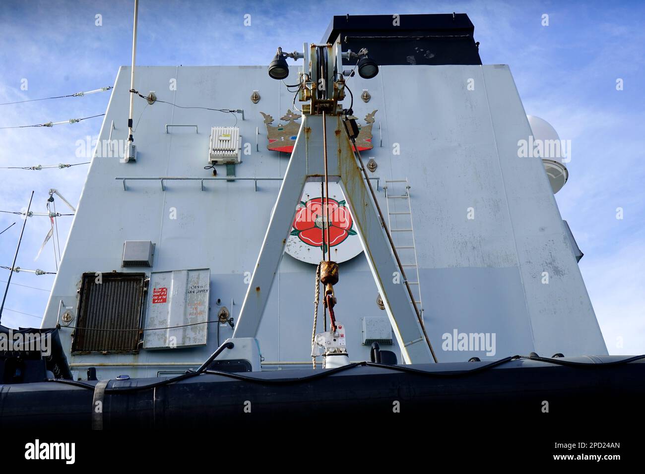 HMS Montrose on Final Visit to Montrose Stock Photo - Alamy