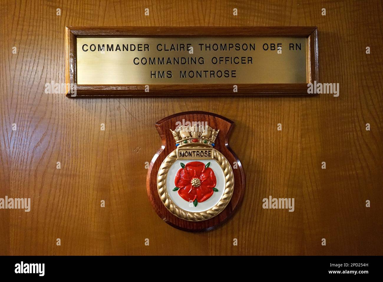 Commanding officer hms montrose hi-res stock photography and images - Alamy