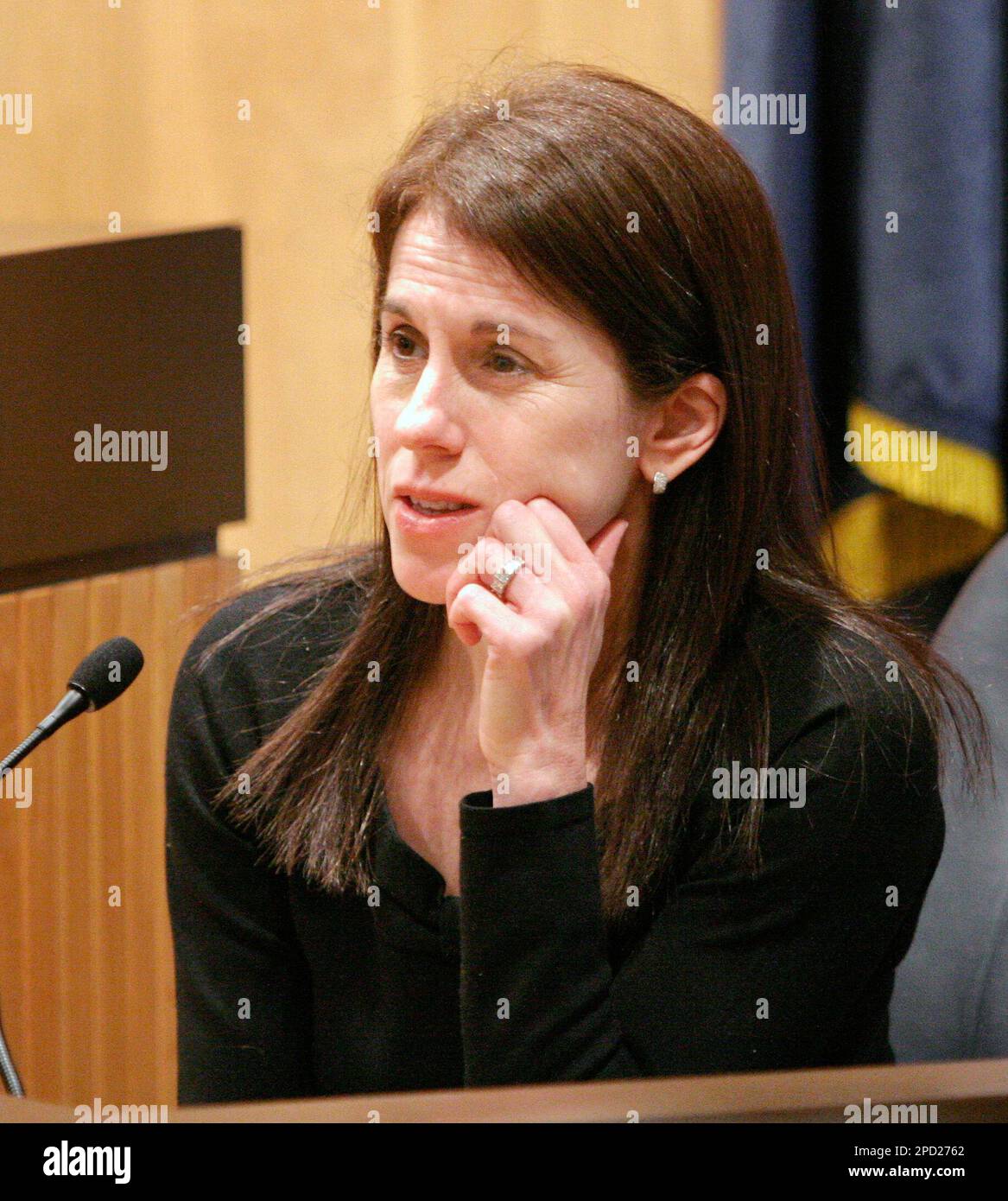 Lori Silverstein testifies Friday, May 19, 2006, during Mark Unger's ...