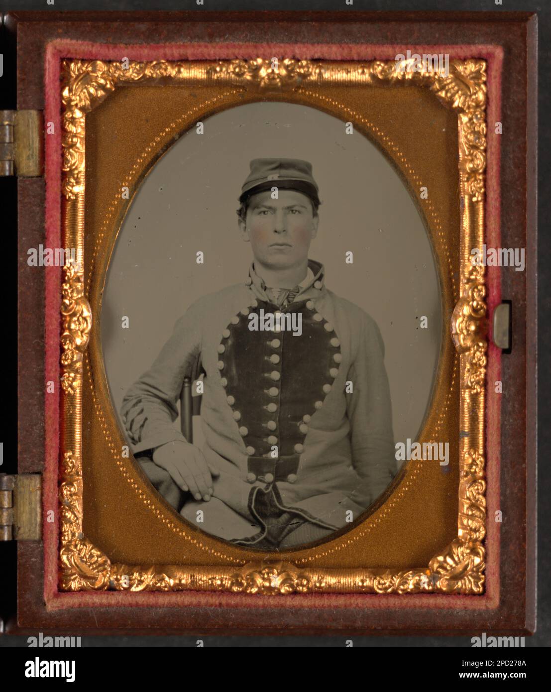 Confederate states of america army virginia infantry hi-res stock ...