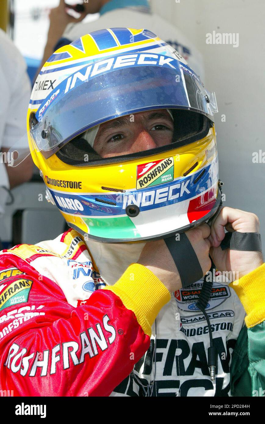 Mexico's Mario Dominguez of the Indeck-Forsythe Championship Racing ...