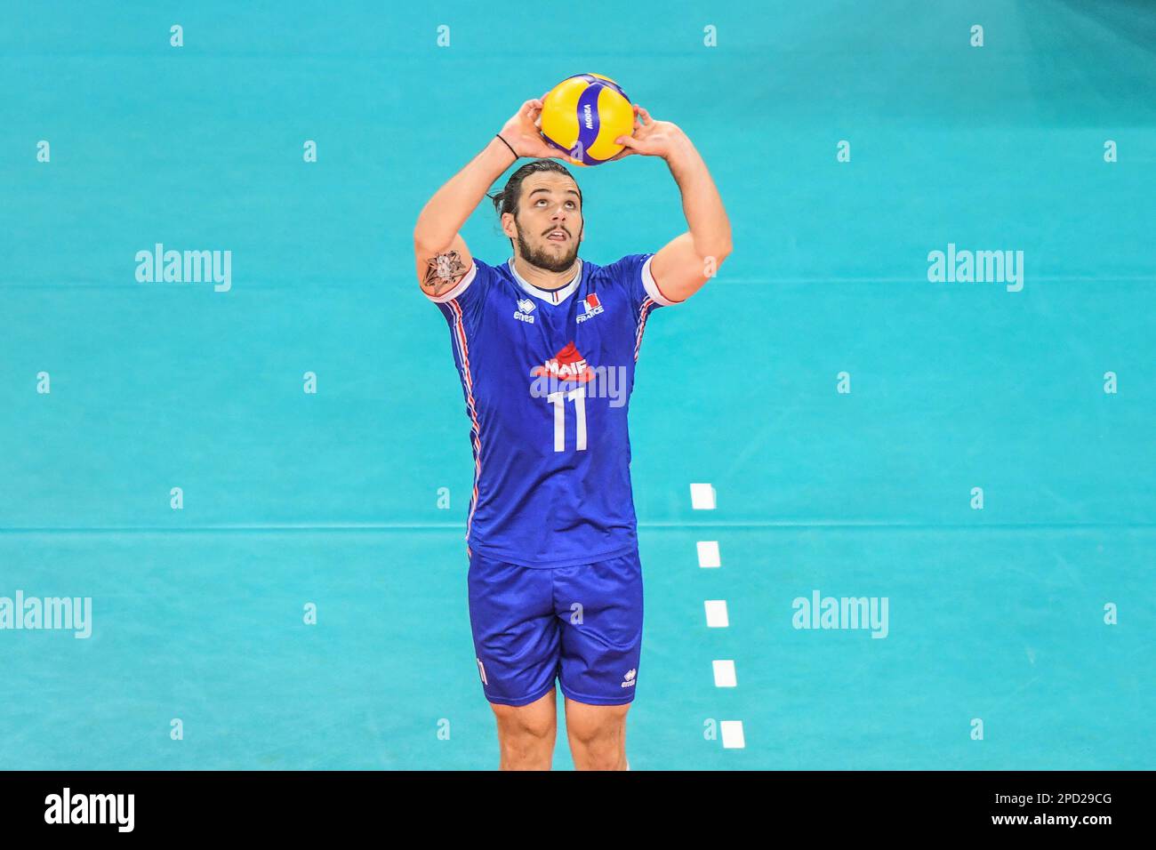 Antoine Brizard (France). Volleyball World Championship 2022. Quarter ...