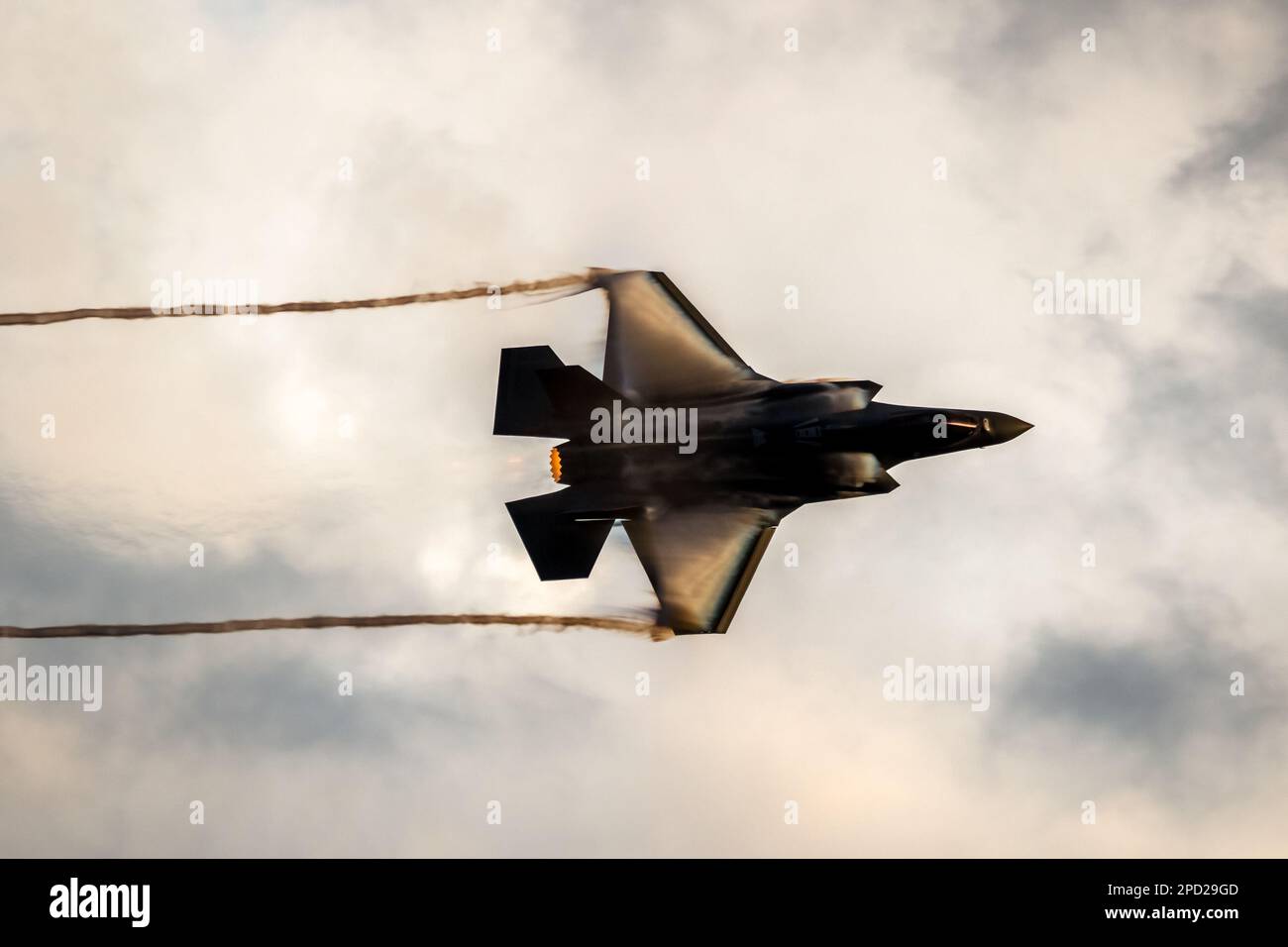 US Air Force 495th Fighter Squadron Lockheed Martin F-35 Lightning II ...