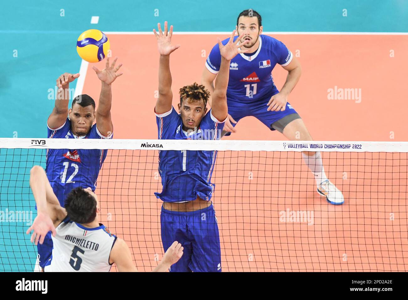 Barthelemy Chinenyeze, Stephen Boyer, Antoine Brizard (France); Alessandro Michiletto (Italy ...