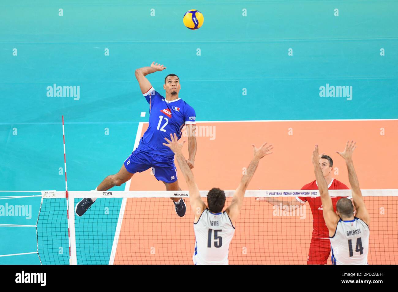 Stephen Boyer (France), Daniele Lavia (Italy). Volleyball World ...