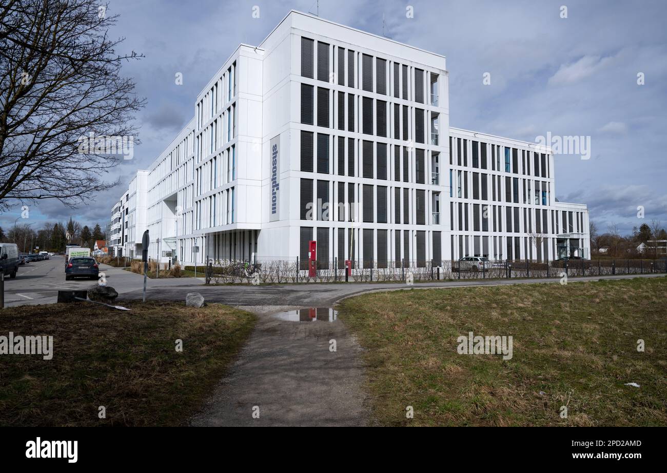 Planegg, Germany. 14th Mar, 2023. The logo of the biotechnology company ...