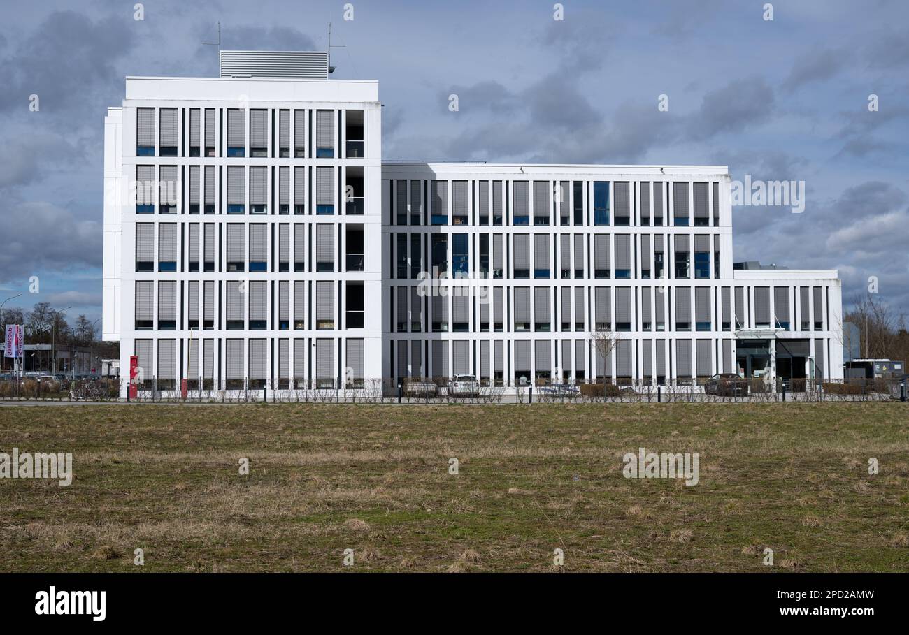 Planegg, Germany. 14th Mar, 2023. The logo of the biotechnology company ...
