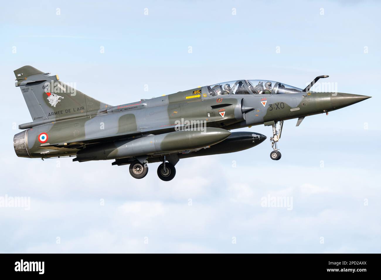A Dassault Mirage 2000 attack aircraft of the French Air Force Stock ...