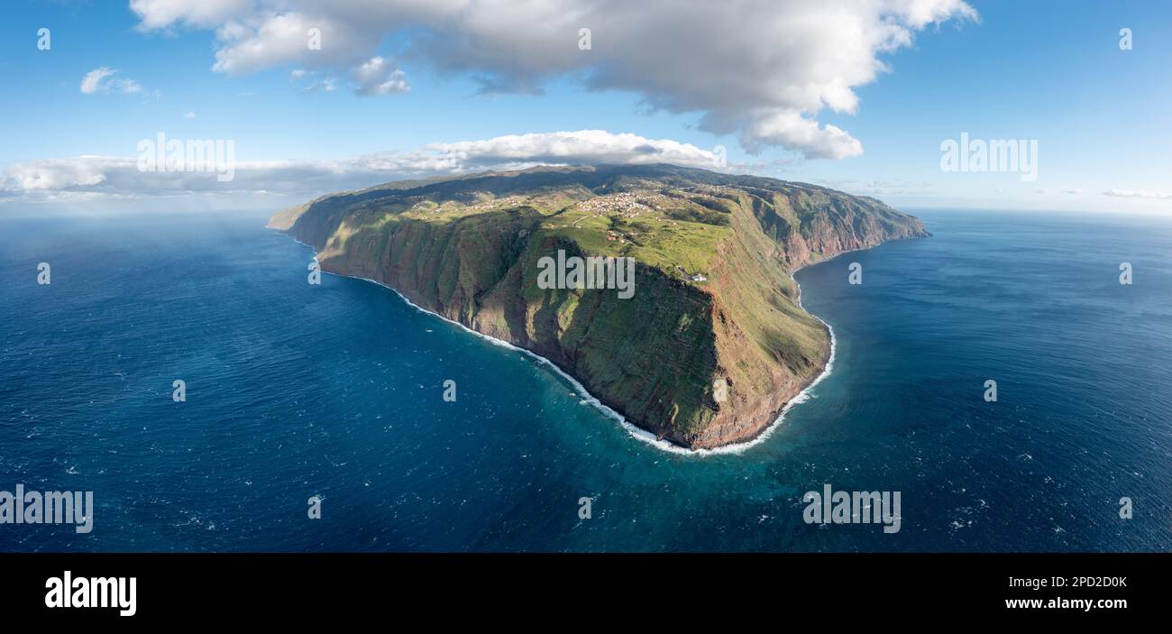 Aerial view of Madeira Island Stock Photo - Alamy