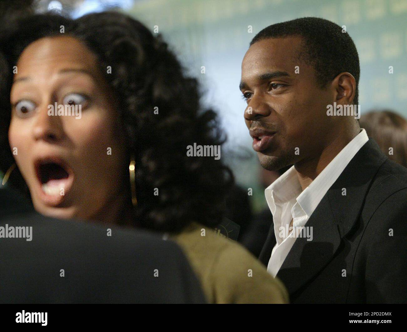 Tracee Ellis Ross, left, "Girlfriends" star, and Duane Martin, "All Of ...
