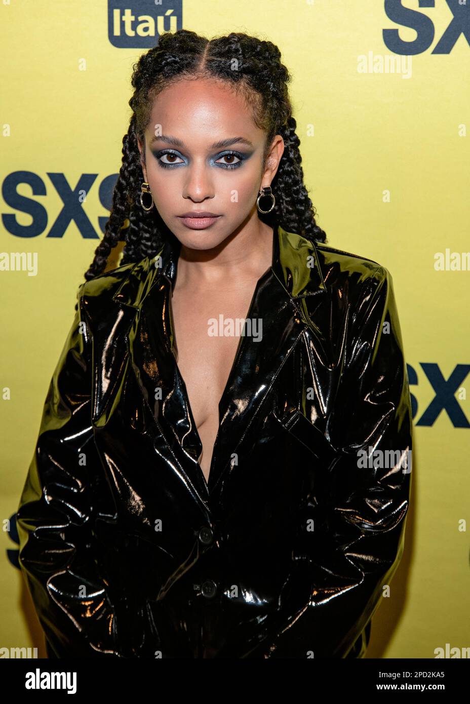 AUSTIN, TEXAS - MARCH 13: Djouliet Amara attends the "Bloody Hell" world premiere during 2023 ...