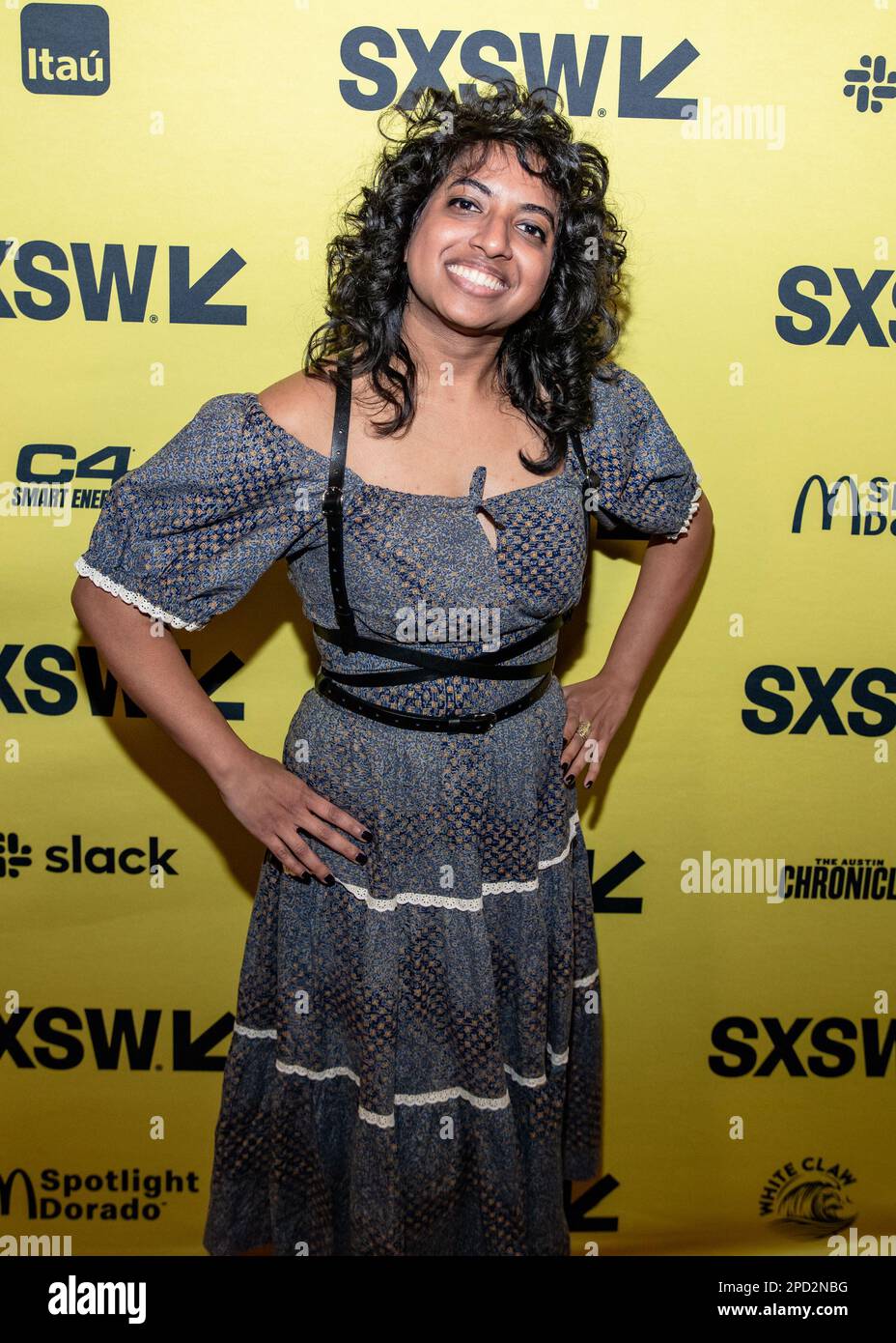 AUSTIN, TEXAS - MARCH 13: : Liane Cunje attends the "Bloody Hell" world ...