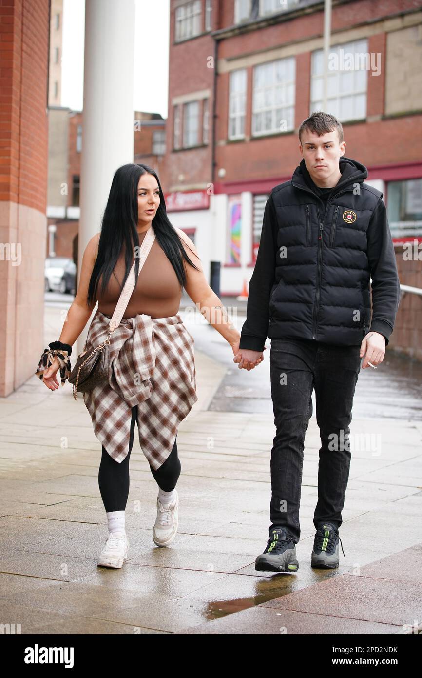 Jordan Trengove (right), who was accused of trafficking by Eleanor ...