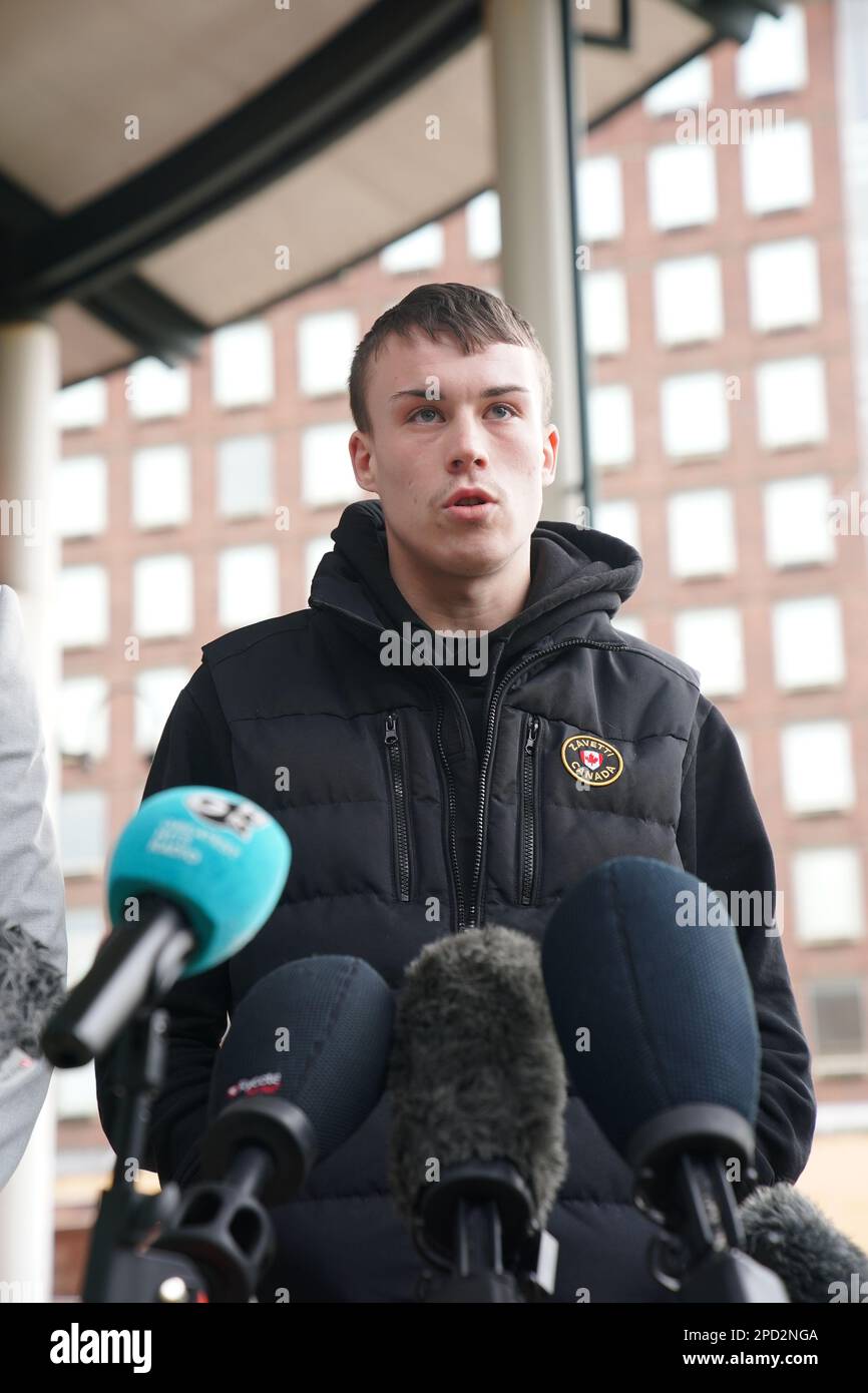 Jordan Trengove, who was accused of trafficking by Eleanor Williams ...