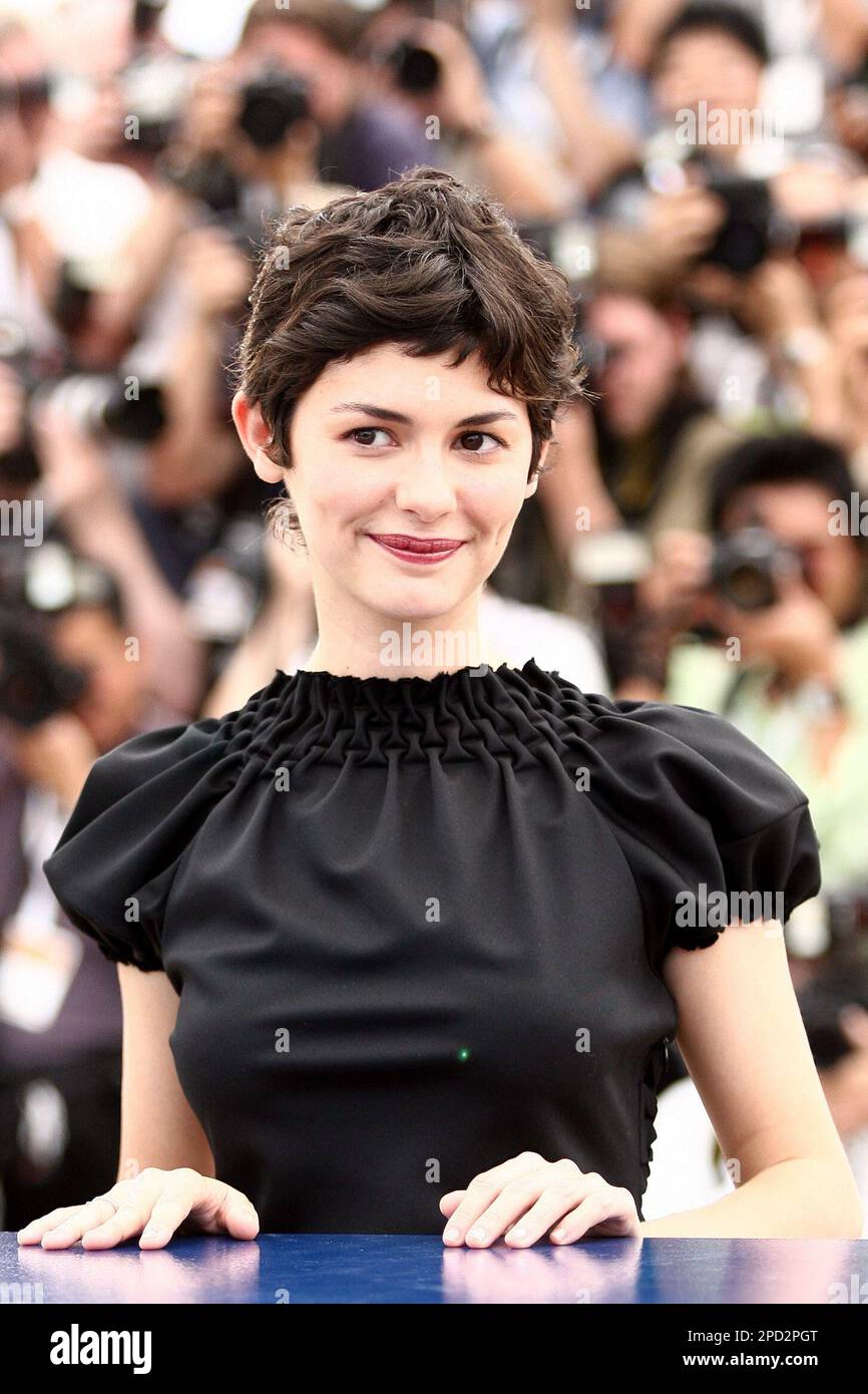 French actress Audrey Tautou poses during a photo call for the new film ...