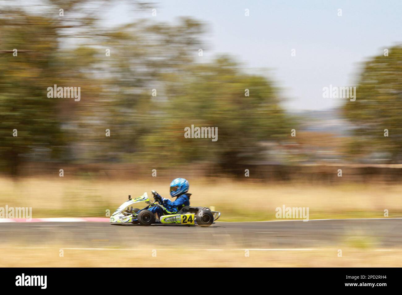 Nakuru, Kenya. 12th Mar, 2023. Magana Luusa in action during the Kenya ...
