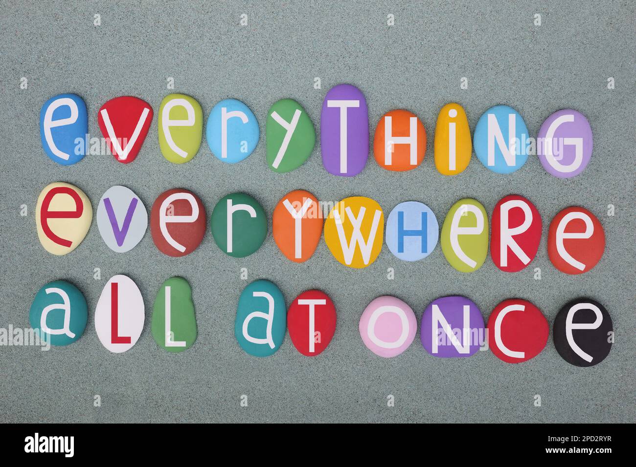 Everything everywhere all at once rocks hi-res stock photography and ...