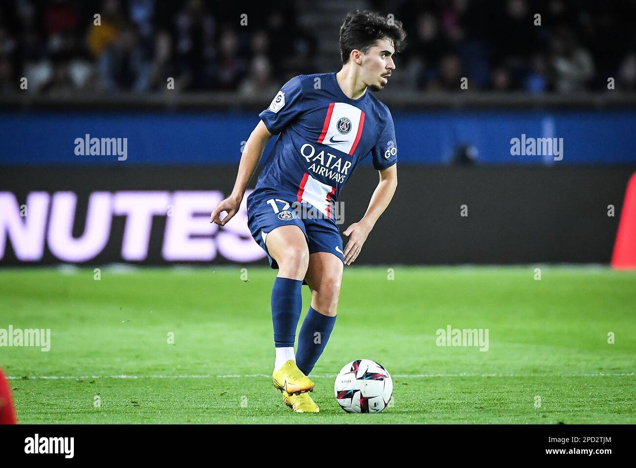 Vitor MACHADO FERREIRA (Vitinha) of PSG during the French championship ...