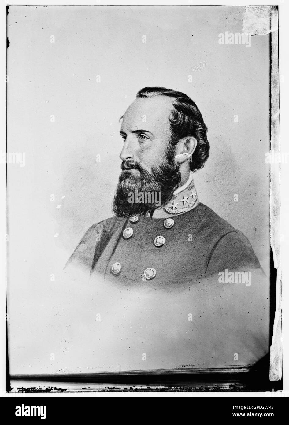 Thomas Jonathan "Stonewall" Jackson, CSA. Civil war photographs, 1861 ...