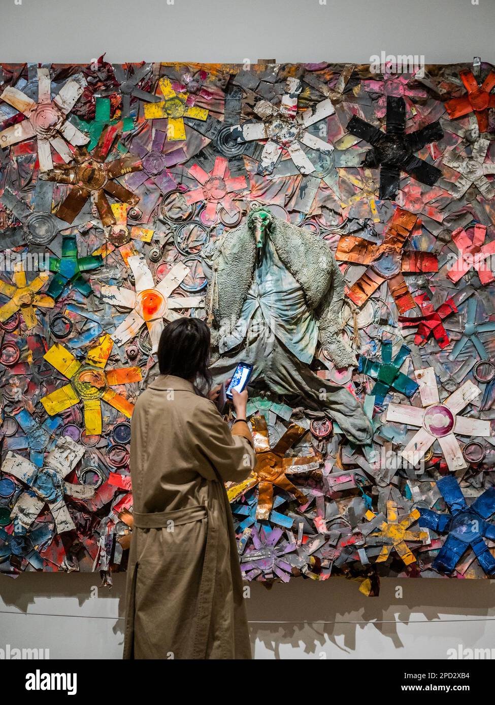 London, UK. 14th Mar, 2023. Stars of Everything, 2004, by Thornton Dial ...