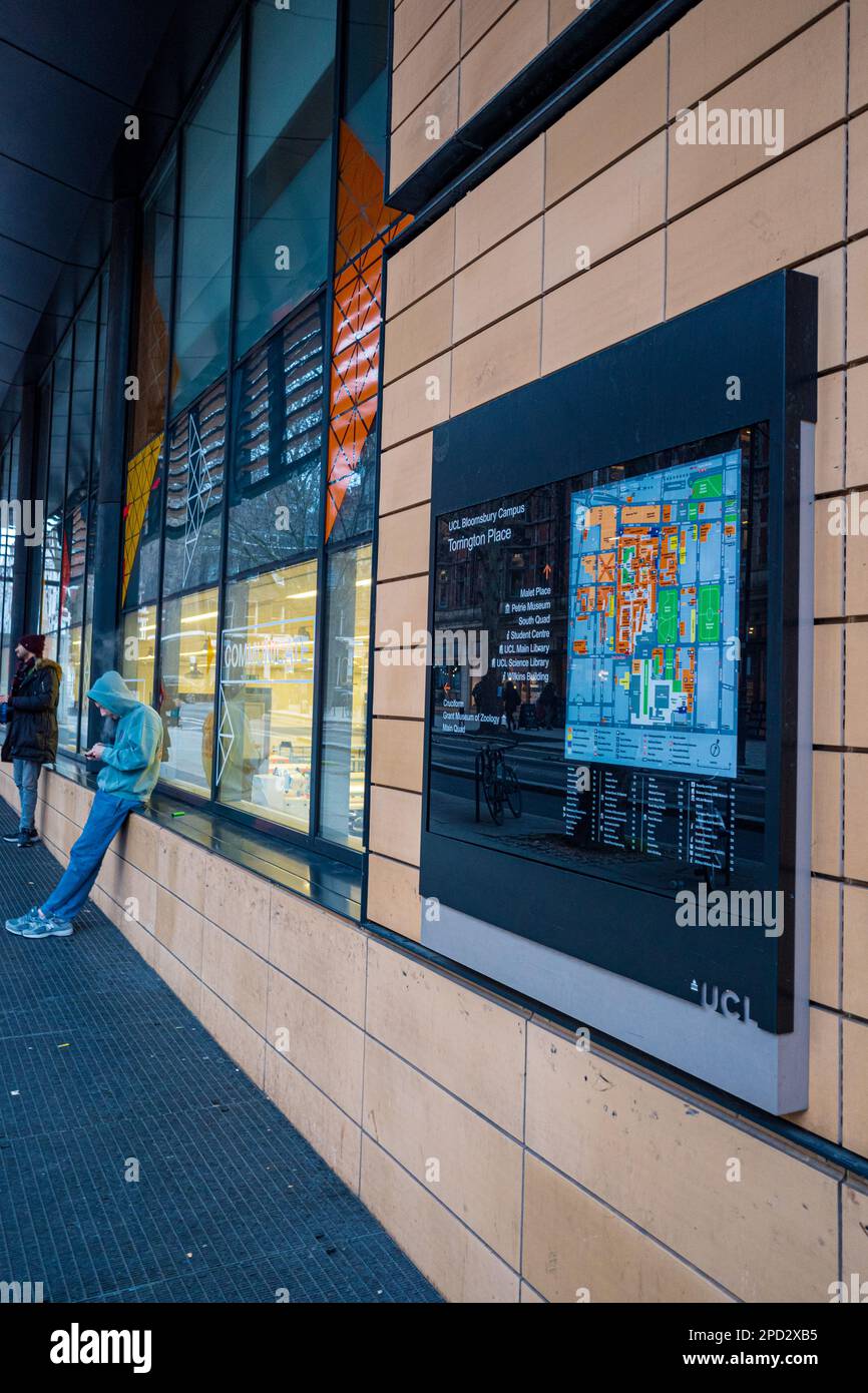 Ucl malet place london hi-res stock photography and images - Alamy