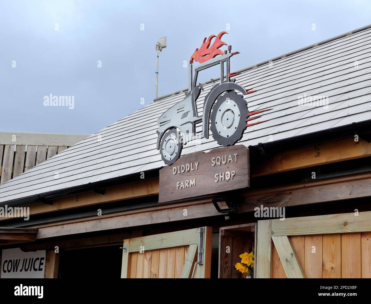 Chipping Norton, UK - March 12, 2023: Diddly Squat Farm Shop opened in ...