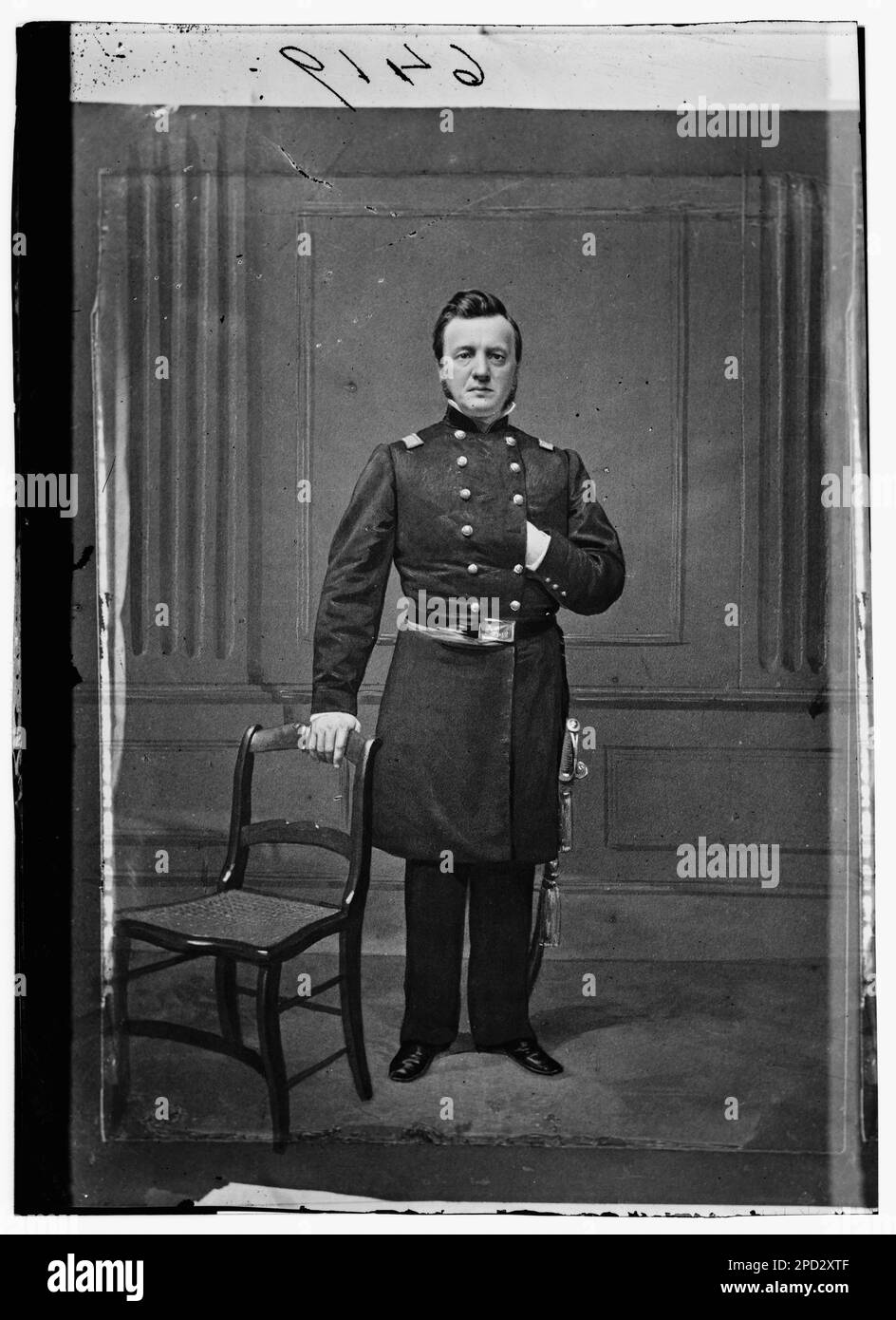 Lieutenant Colonel W.H. Merritt, 1st Iowa Inf. USA. Civil war ...