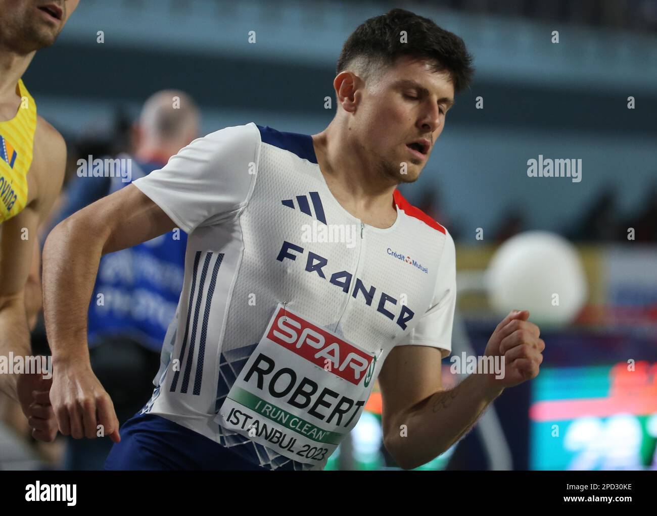 Benjamin ROBERT of France 800m Men Final during the European Athletics ...